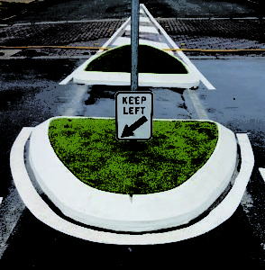 Turfed Traffic Islands - Civilmart